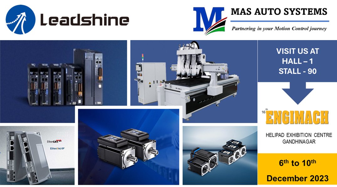 Leadshine MAS Auto Systems to showcase Leadshine during 16th ENGIMACH ...