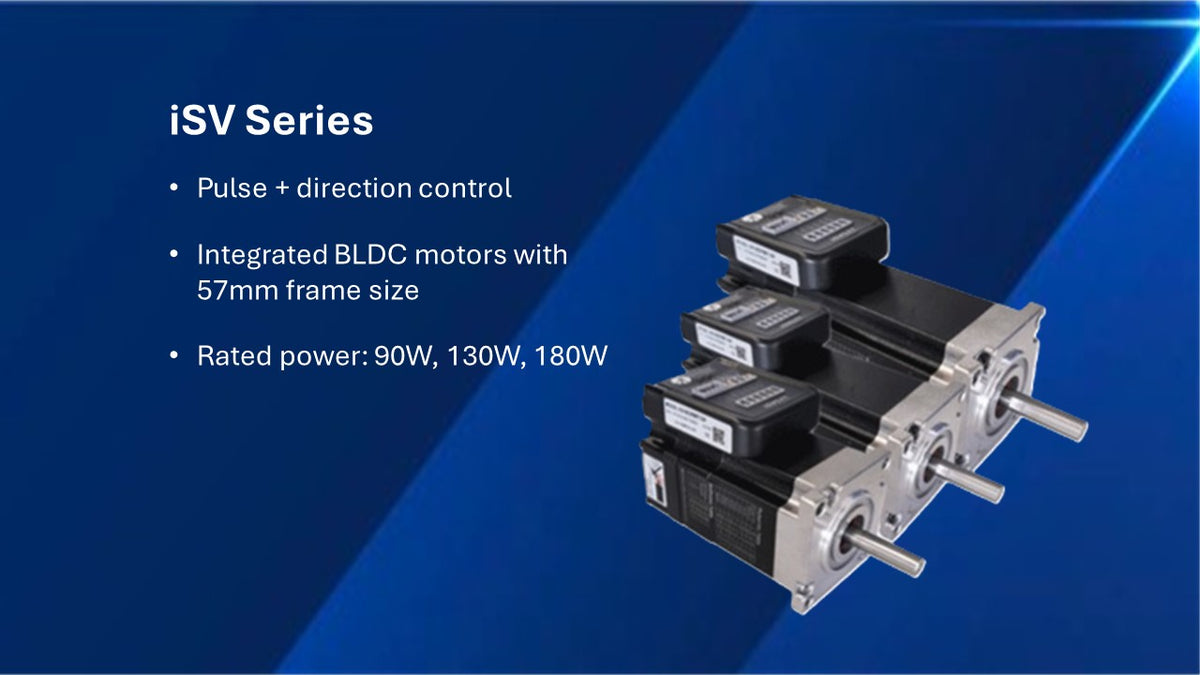 Leadshine Integrated Servo Motors - iSV Series