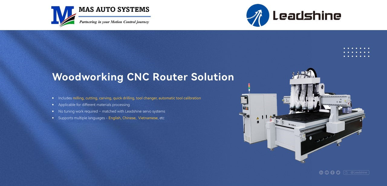Leadshine Stepper Motors Servos and Drives